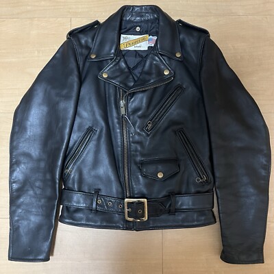schott perfecto 618 34 double steerhide leather motorcycle jacket 641 ...