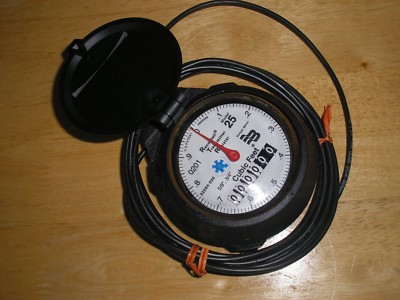 Badger Model 25 5/8" 3-wire RTR CF Register for Water Meter R25 NOS | eBay