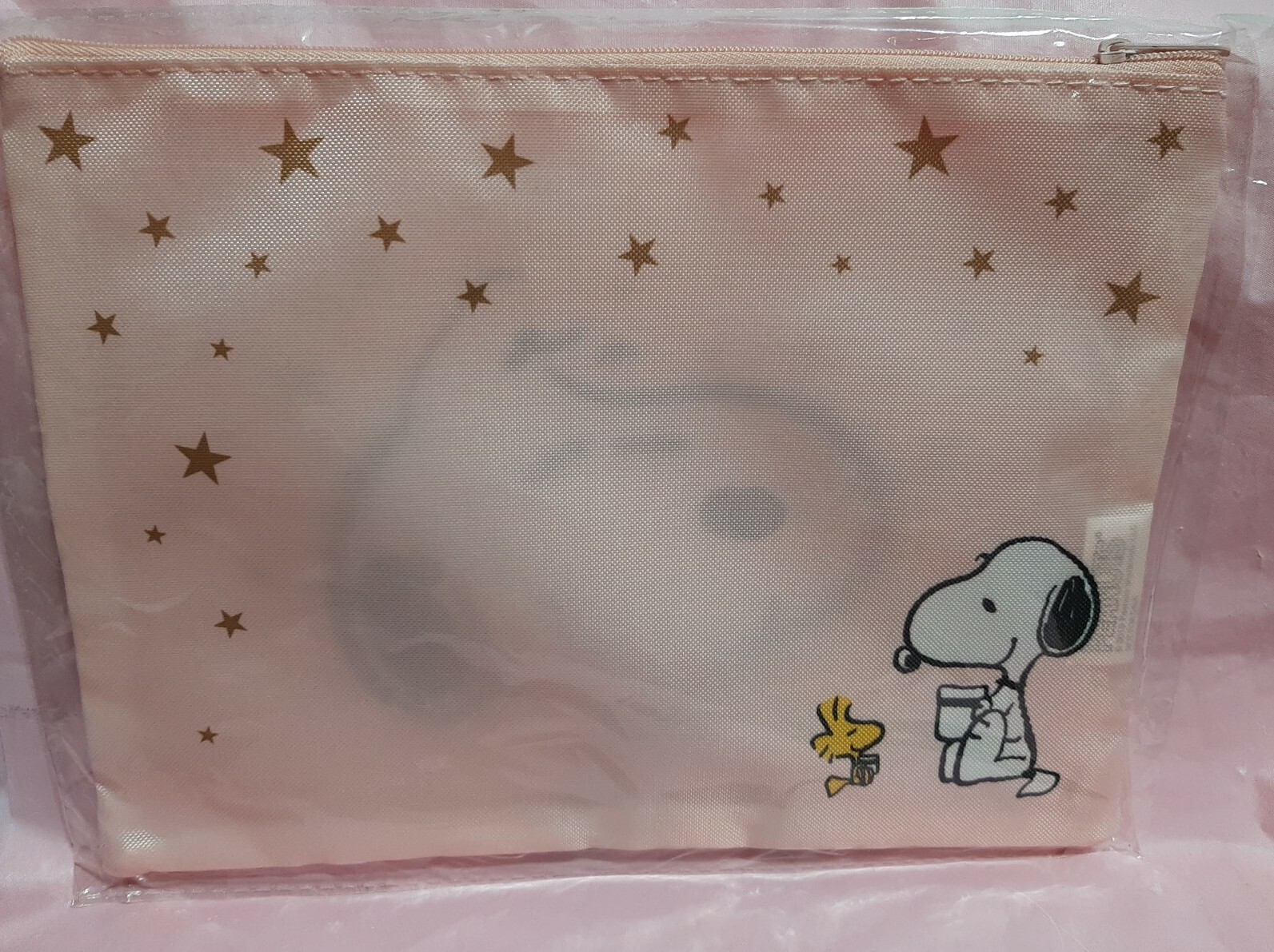 Snoopy Cosmetics lightweight Bag approx 24cmx18cm New | eBay Australia