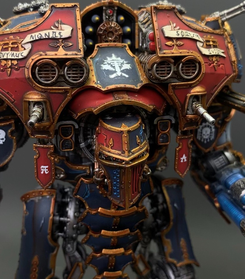 Warhammer 40K Warmaster Heavy Battle Titan Imperial Knights Presale ...