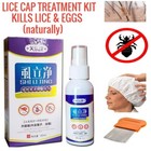 Head Lice Removal & Treatment Comb & Cap Combo Pack – Kills Lice - Safe ...