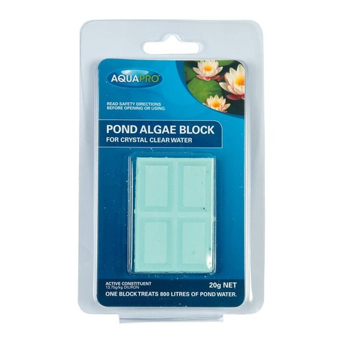 Aquapro 20G Pond Algae Block Easy To Use Breakable Block For Crystal ...