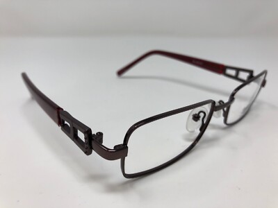 Elements Eyeglasses Frame EL122 02 51-17-135 Burgundy CC71 | eBay