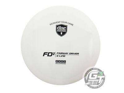 NEW DiscMania Originals S-Line FD3 169g White Black Stamp Driver Golf ...