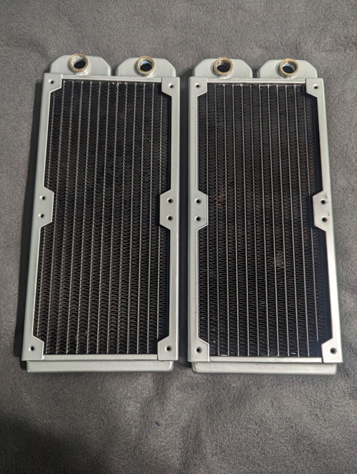 2-Pack PrimoChill 240mm EximoSX Slim Radiator - Silver | eBay