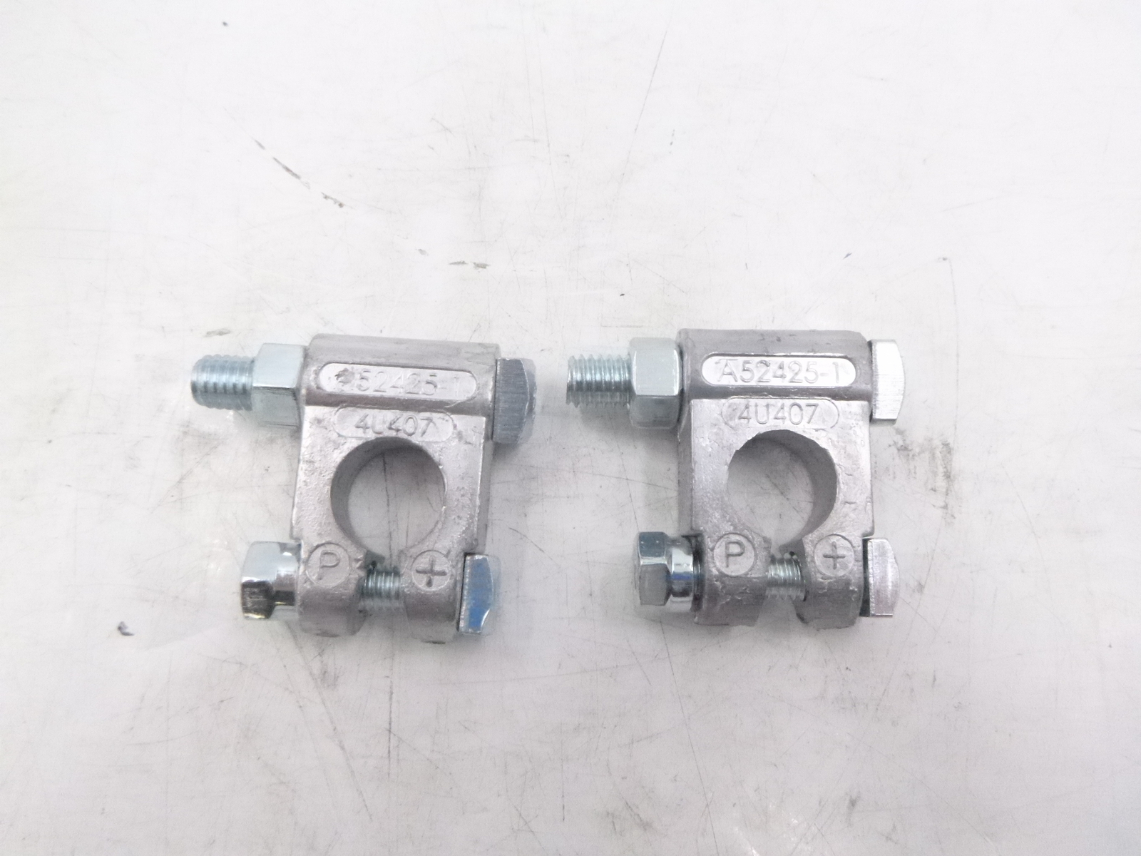 Pair OEM AM General US Military HMMWV Battery Terminal Adapters A52425 ...