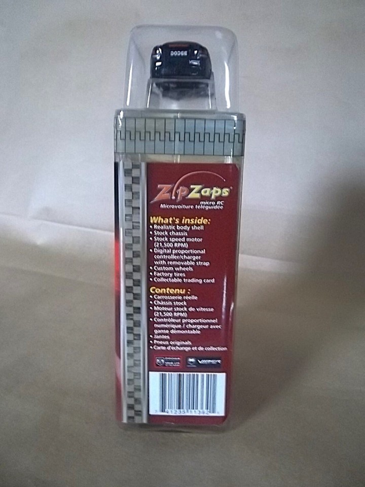 Brand New & Sealed Zip Zaps Micro RC Special Edition Dodge Viper Radio ...