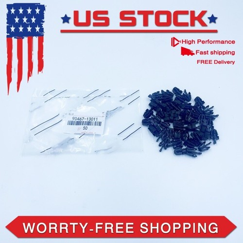 OEM 50pcs Grille Retainer Clip Black Plastic For Chevy Colorado GMC ...