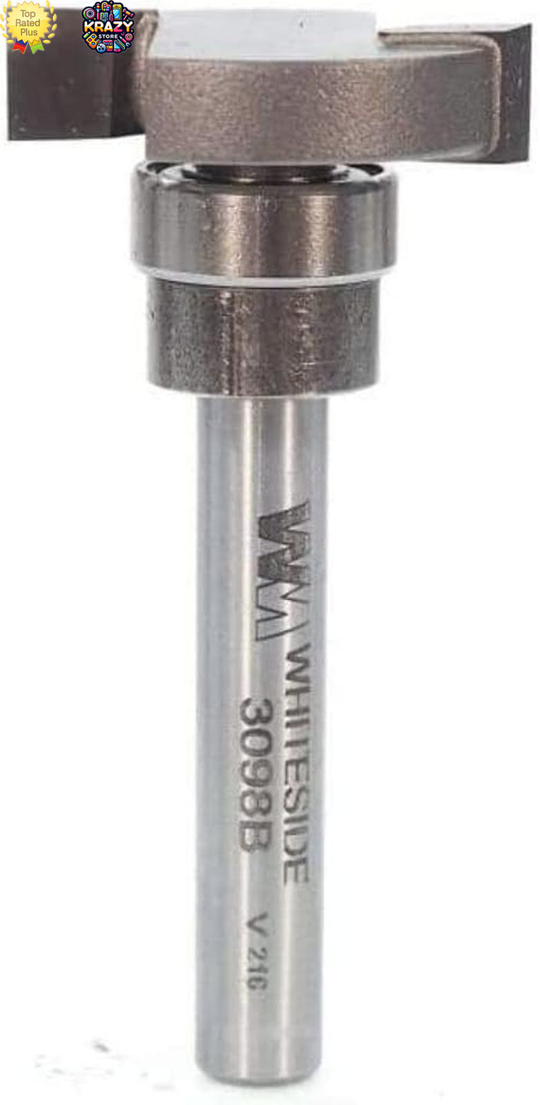 Whiteside 3098B Slot & Undercut Bit, 1" Diameter, 1/4" Cutting Length ...