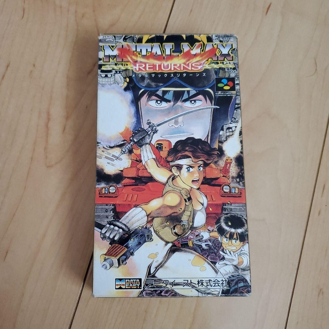 Metal+Max+Returns+Boxed+Nintendo+Super+Famicom+SFC+SNES+Japanese+ver ...