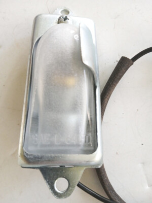 New 1964 to 1972 Ford Mercury Rear License Lamp Assembly C4AZ-13550-A ...