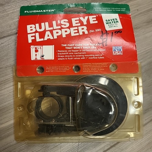 FLUIDMASTER TOILET FLAPPERS, #500, UNIVERSAL FIT, EASY INSTALATION ...