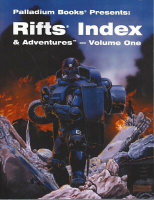 Palladium RPG Rifts Index & Adventures Vol. 1 SC NEW PAL 823 | eBay