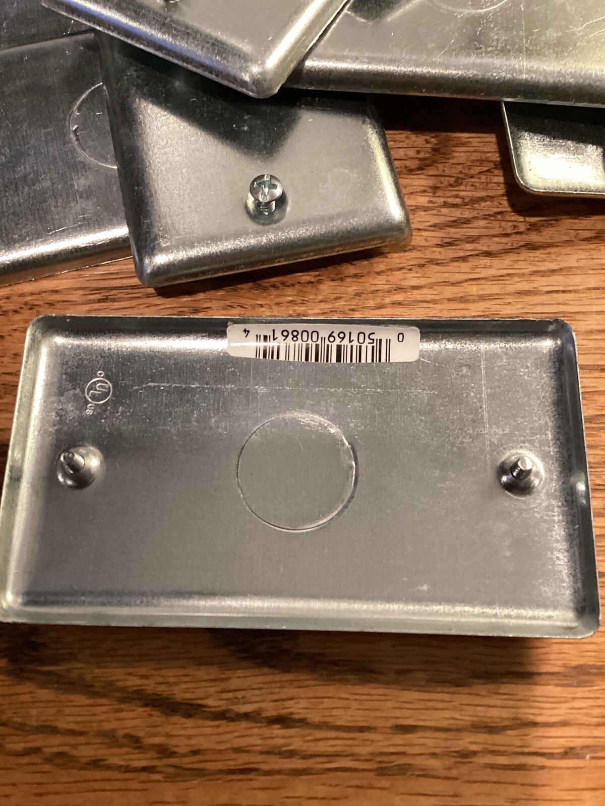 21 Hubbell Raco 861 Steel Blank Utility Outlet Handy Box Cover 2-5/16 ...