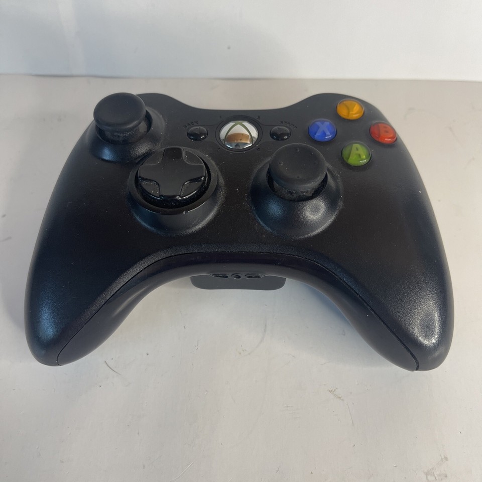 Microsoft Xbox 360 Wireless Controller Model 1403 - Black - Untested | eBay