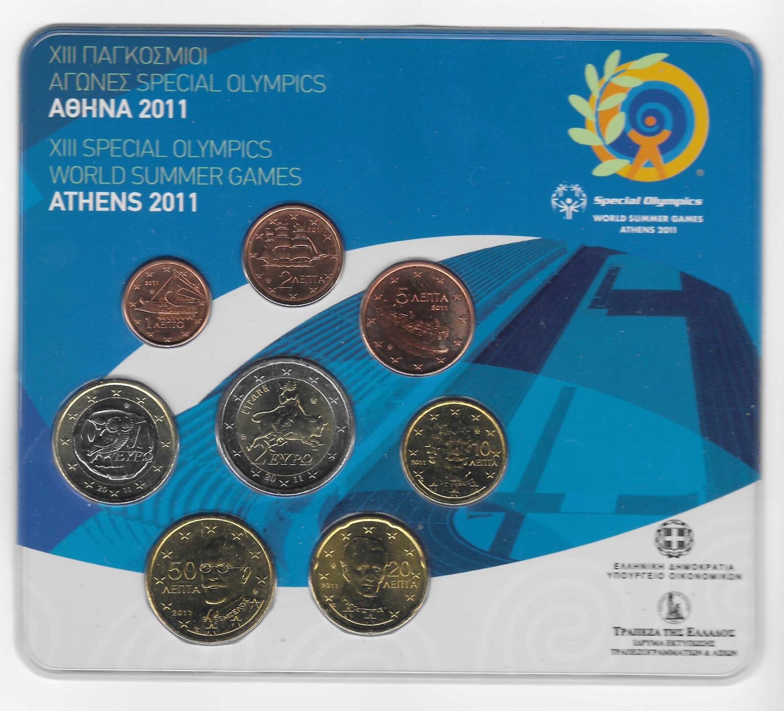 Greece mint set 2011 Official Mint of Bank of Greece. | eBay