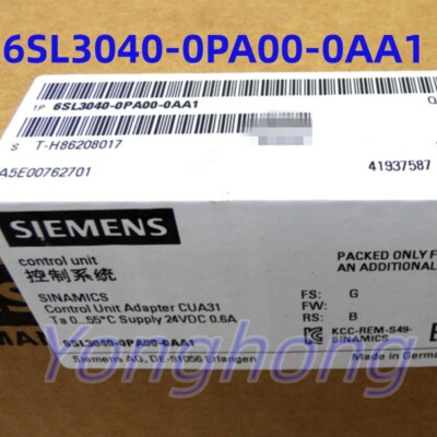 NewSiemens SL3040-0PA00-0AA1 CUA31 Control Unit Adapter 6SL3040-0PA00 ...