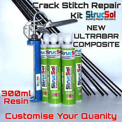 Strucsol 300ml crack stitch repair kit - Ultrabar Composite (high ...