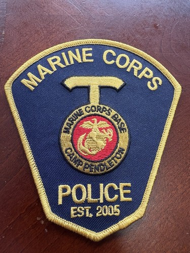 OLD USMC MARINE CORPS CAMP PENDLETON MILITARY POLICE PATCH | eBay