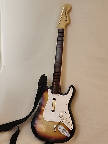 Rock band Fender Stratocaster Xbox 360 Wireless Guitar Model XBGTS2 | eBay