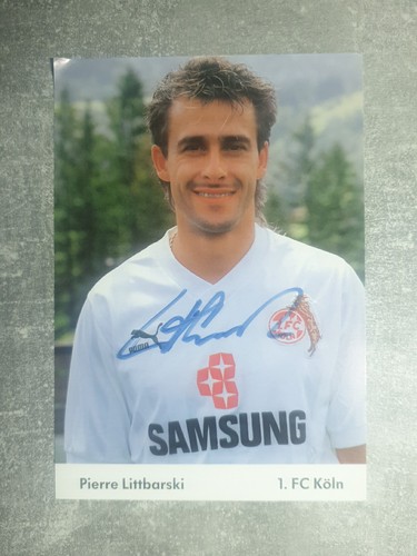 AK m.Orig.AG Pierre Littbarski BRD Fußball 1.WM 90 - Team Rarität! | eBay