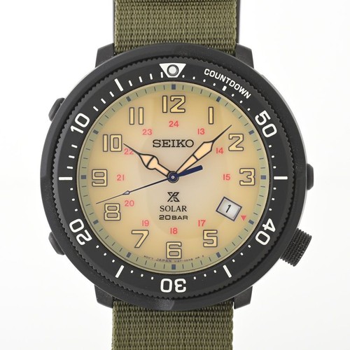 SEIKO Prospex Fieldmaster SBDJ029 Solar Quartz 20BAR Yellow Limited ...