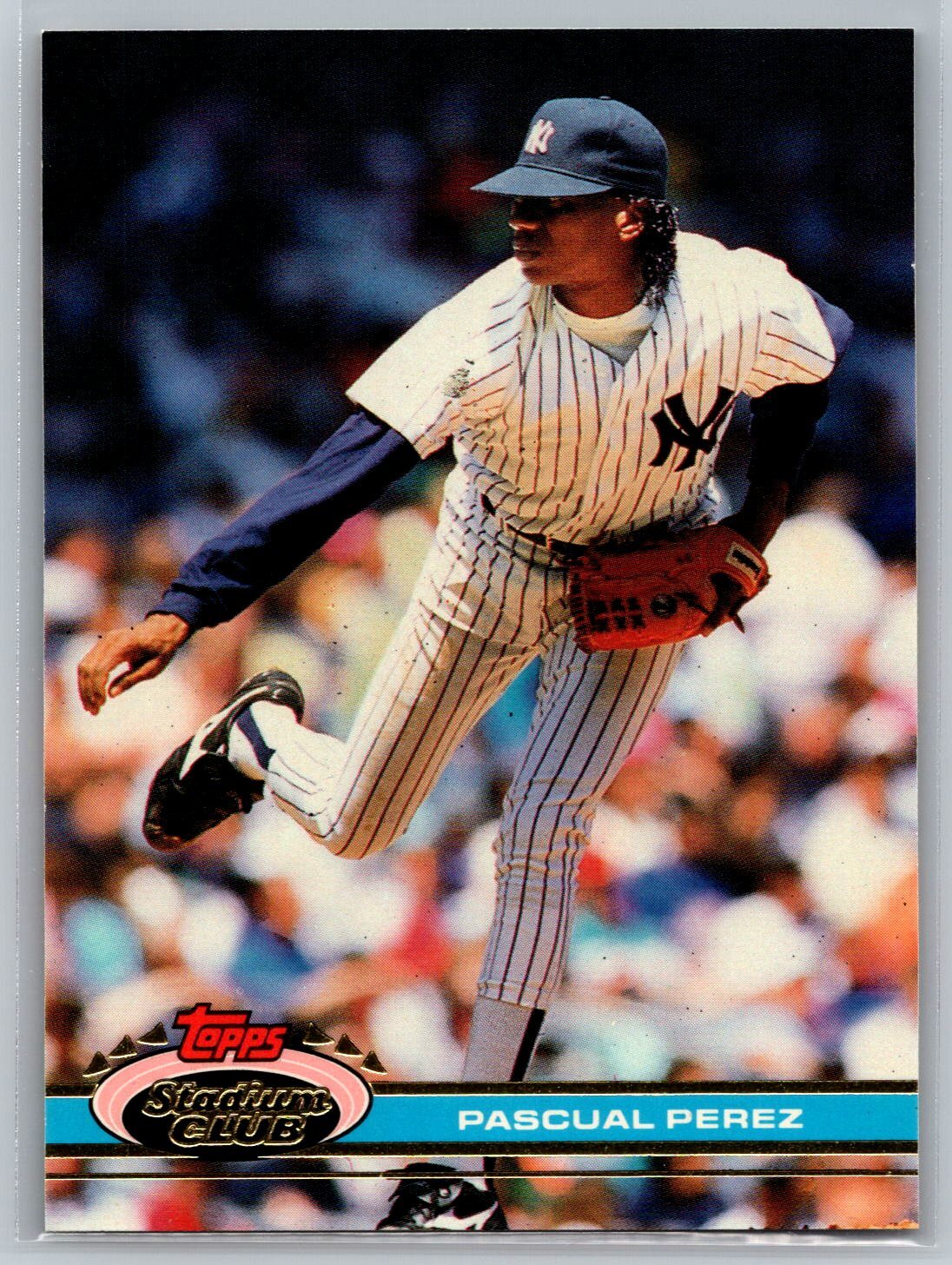 1991 Stadium Club Baseball #485 Pascual Perez New York Yankees | eBay