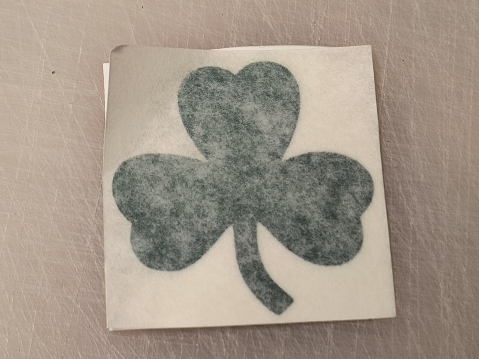 pair 3-inch REFLECTIVE SHAMROCK Vinyl Decals | Stickers | Hard Hat ...