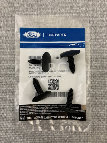 4 Genuine Ford Fusion Lincoln MKZ Trunk Trim Carpet Retaining Clips ...