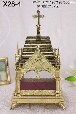 +Brass Large monstrance Reliquary for Church or home+relic+gift 13.78"H ...