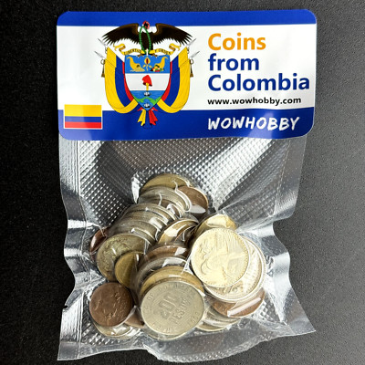Colombian Coin Collection Lot 🇨🇴 45 Random Coins from Colombia 🇨🇴 | eBay
