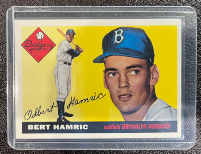 1995 Topps Archives Bert Hamric 1955 Reprint #199 MINT* | eBay