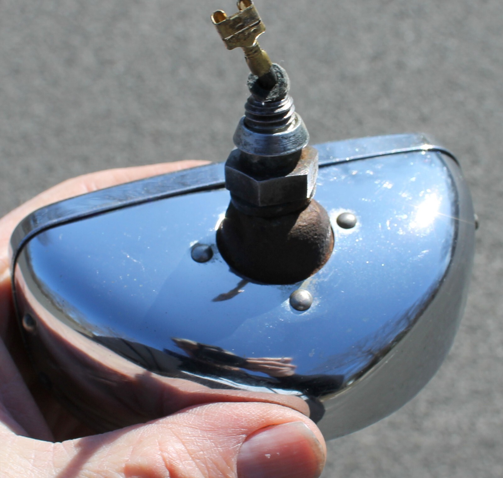 67 VW Bug HELLA Reverse Back up Lights 100927 SAE R66 Rat Rod Lamp for ...