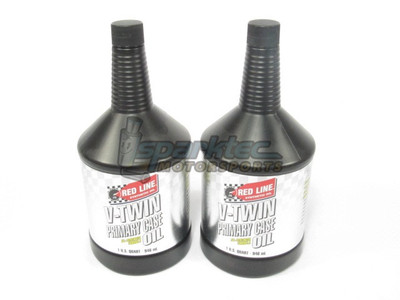 Red Line Synthetic V-Twin Primary Case Gear Oil Motorcycle (2 1-Quart ...