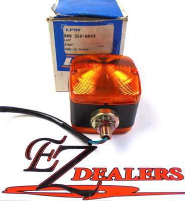 LPM 350-6049 Flasher Light LPM 000-350-6049 Amber Lamp Forklift Fork ...
