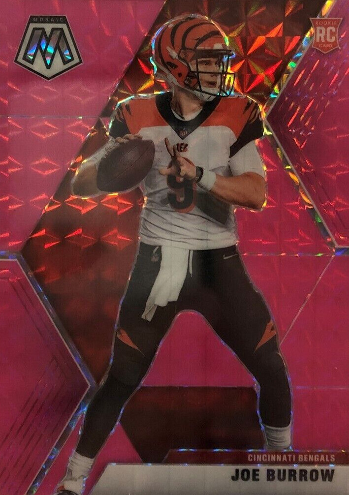 2020 Panini Mosaic - Rookies Mosaic Pink Fluorescent Prizm #201 Joe ...