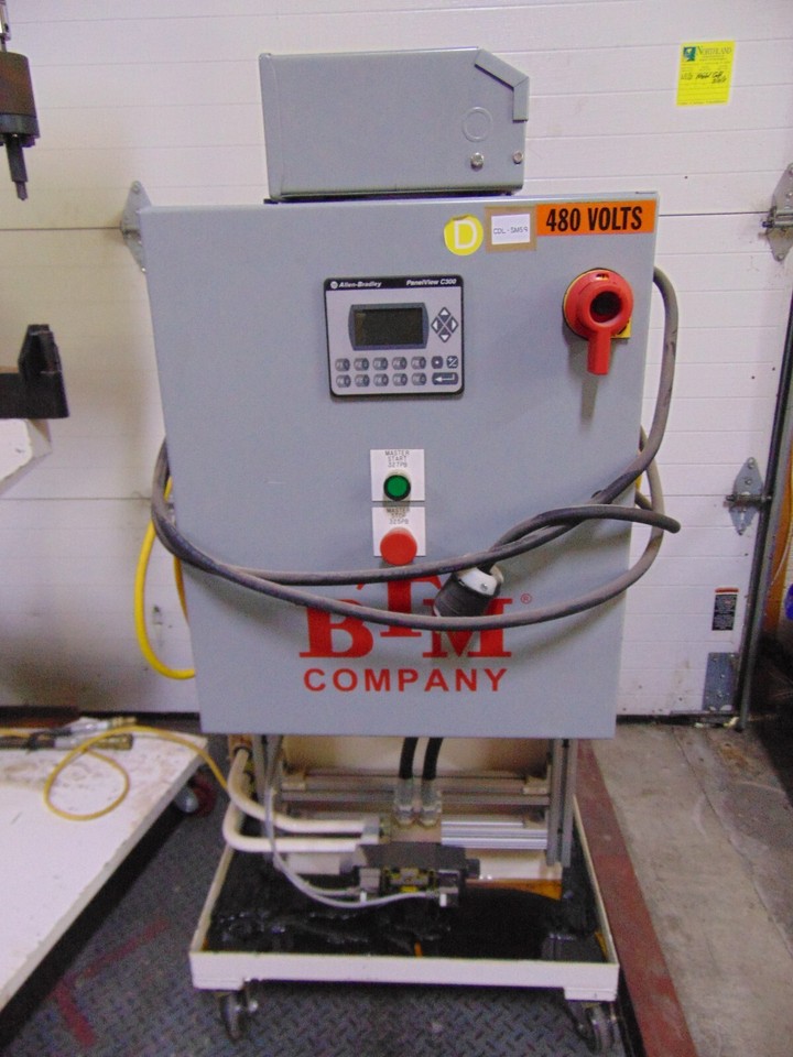 BTM Tog-L-Loc Toggle Press Sheet Metal Joining System With Hydraulic ...