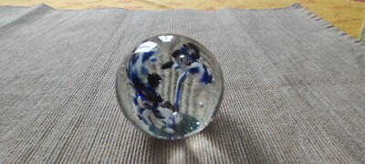 Paperweight Briefbeschwerer Glas alt mehrfarbig Unikat | eBay.de