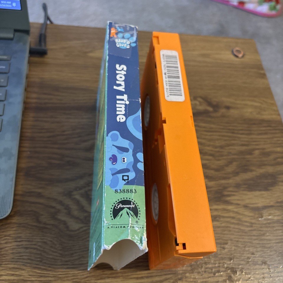 Blue's Clues -Story Time VHS 1998 Nick Jr, Paramount 97368388833| eBay