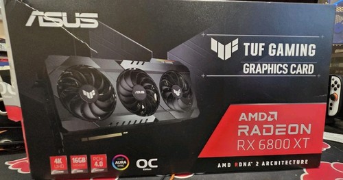 ASUS TUF Gaming AMD Radeon RX 6800 XT OC Edition 16GB GDDR6 Graphics ...