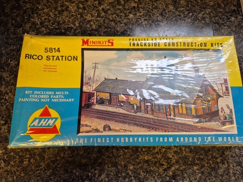 Vintage AHM MinikitS - Rico Station #5814 - HO Scale | eBay