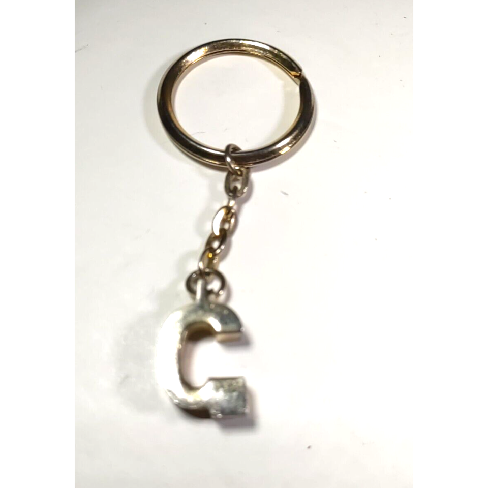 Gold Tone Initial G Keychain | eBay