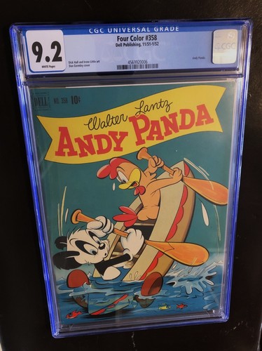 Four Color #358 CGC 9.2 W. Walter Lantz. Andy Panda. Highest Graded ...