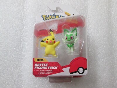 Pokemon Battle Figure Pack Pikachu Sprigatito Figures New! | eBay