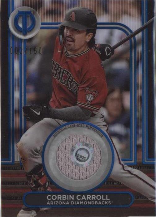 2024 Topps Tribute - Stamp of Approval Relics Corbin Carroll #SOA-CC ...