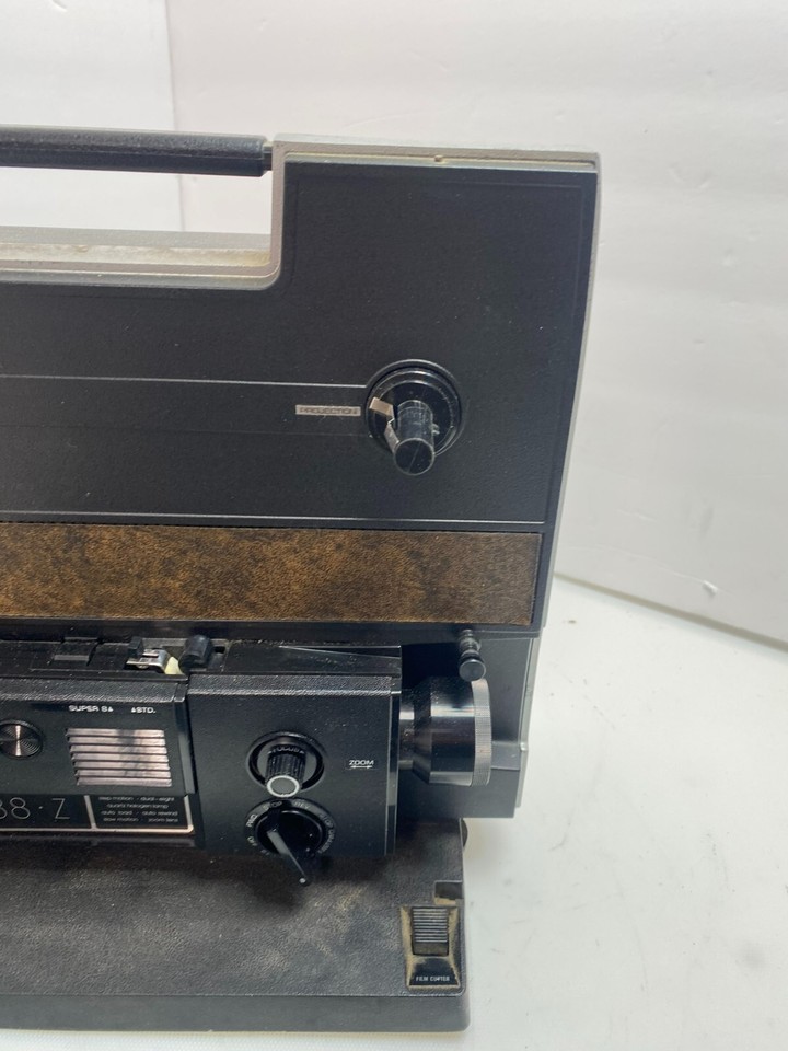 GAF 2788Z 8MM Movie Film Projector Model #438-M6QC VINTAGE COLLECTIBLE ...