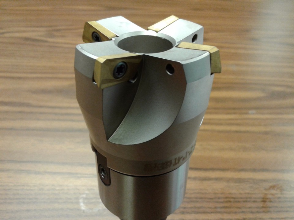 2" 75 degree indexable face shell mill cutter, MT2 arbor, APKT #506 ...