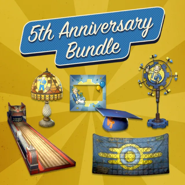 [ XBOX ] Fallout 76 : 5th Birthday Vault Boy Bundle Anniversary | eBay