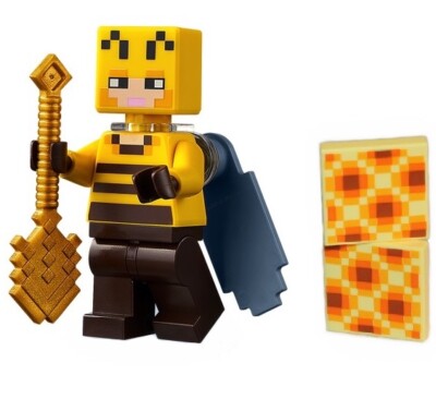 Lego Minecraft Beekeeper minifigure with Honeycomb NEW!!! | eBay
