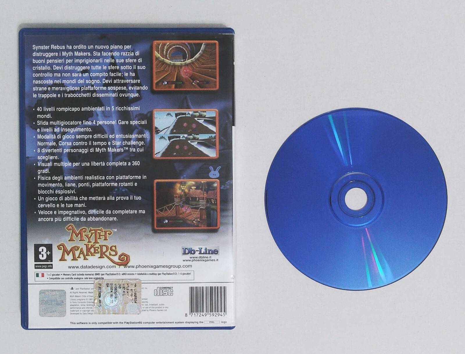 PS2 : MYTH MAKERS : ORBS OF DOOM - Completo ! PLAYSTATION 2 - Da ...